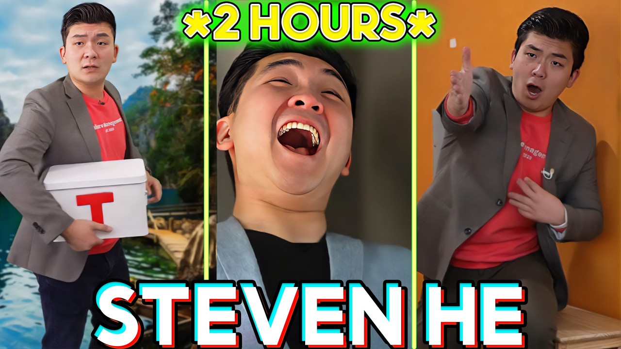*2 HOURS* Steven He Emotional Damage Tiktok Funny Videos - Steven He Failure Managment Videos ...