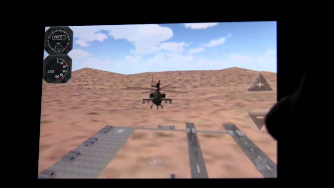 Apache 3D Sim iPhone App Review CrazyMikesapps.com - YouTube