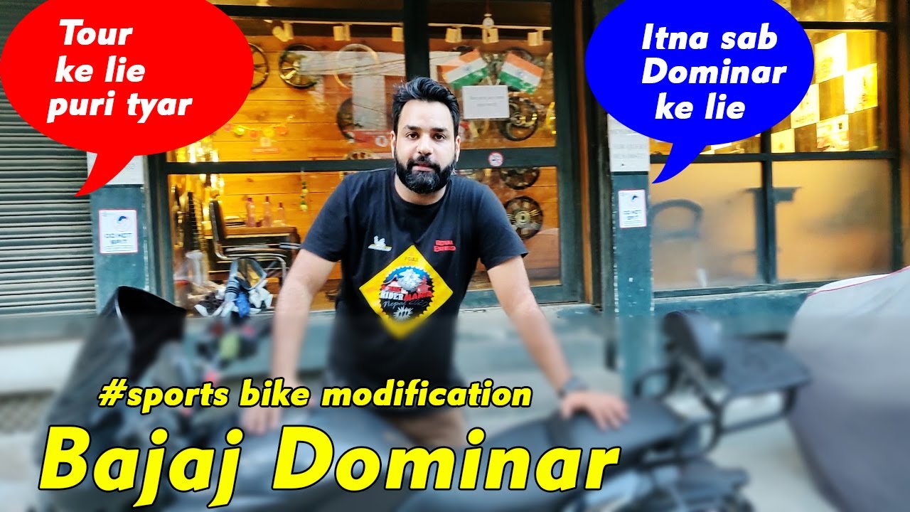 Bajaj Dominar Best Ever Modification 2020 (bs6/bs4) |Accessories For ...