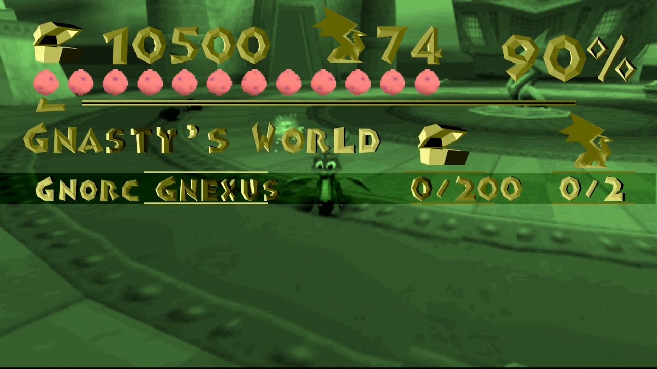 GNORC GNEXUS (100% - GNASTY'S WORLD) | Spyro The Dragon - YouTube