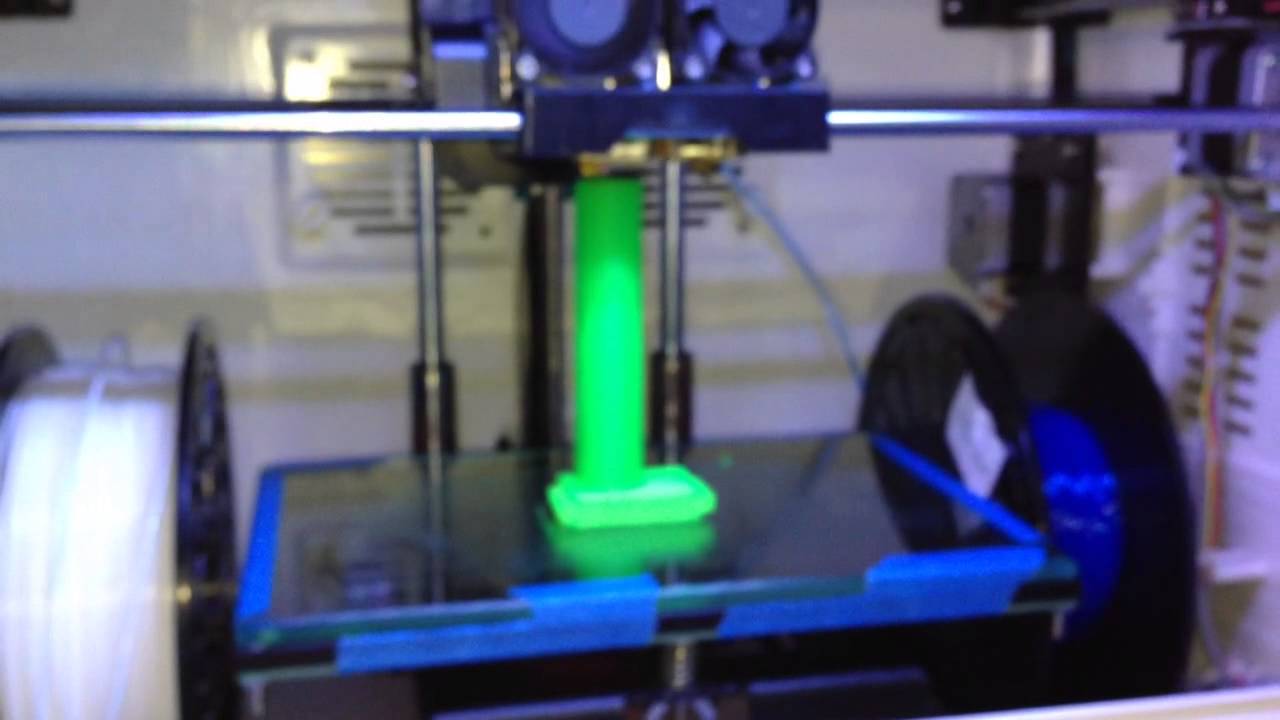 Flashforge Dreamer - Spool Holder - YouTube