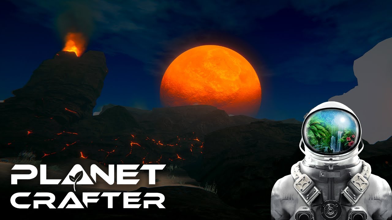 Finally going to the new Volcanic Biome in Planet Crafter! - YouTube