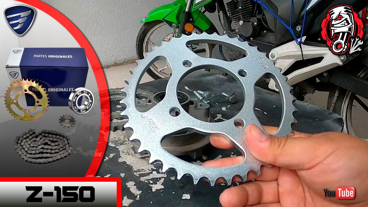 ITALIKA Z-150 RUIDO EN LA LLANTA TRASERA - YouTube