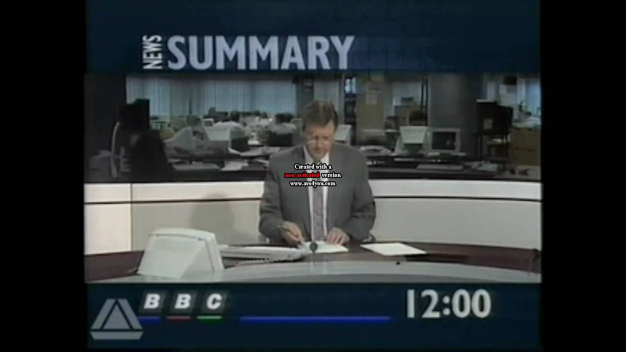 BBC News Summary 1992 - YouTube