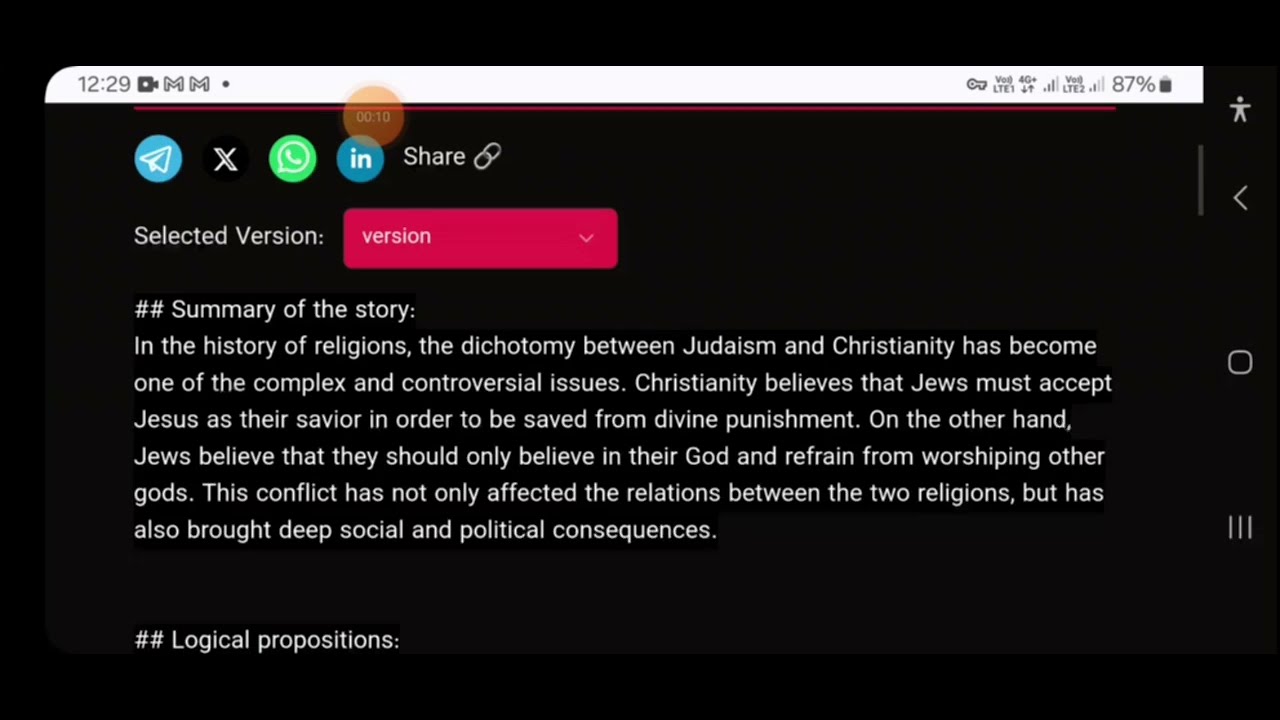 The Judaism Christian Dichotomy Origins, Consequences, and Lessons for ...