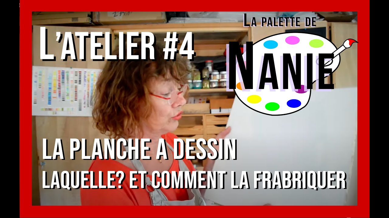 Cours de dessin - L'atelier #4 - La planche à dessin : Laquelle ? Et ...