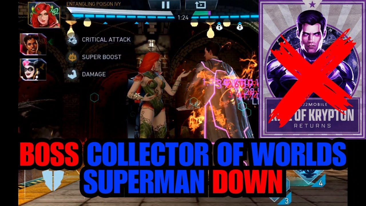 Finally Heroic VI Completed!!! 🤩🤩🤩| Rise Of Krypton | Injustice 2 ...