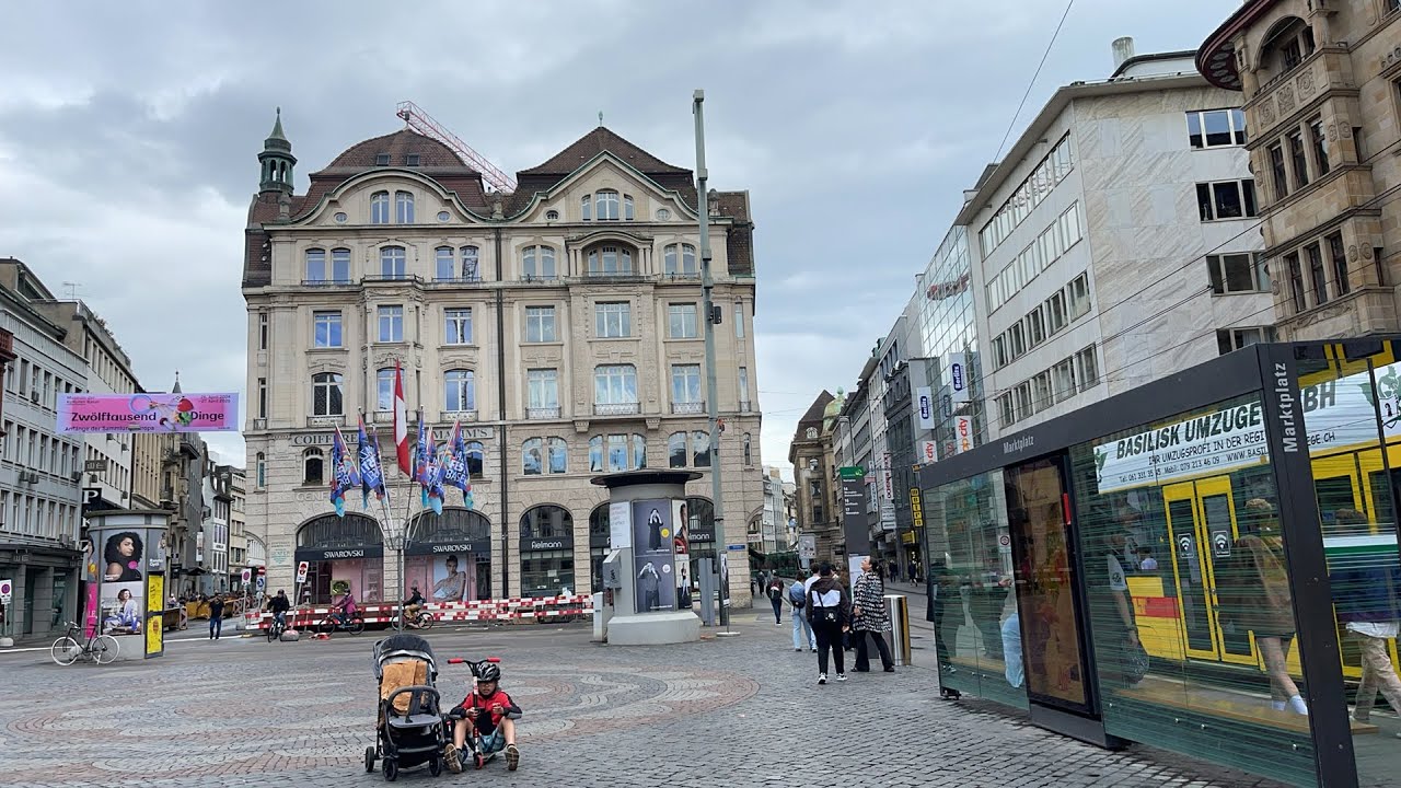 4K BASEL CITY WALKING TOUR - YouTube