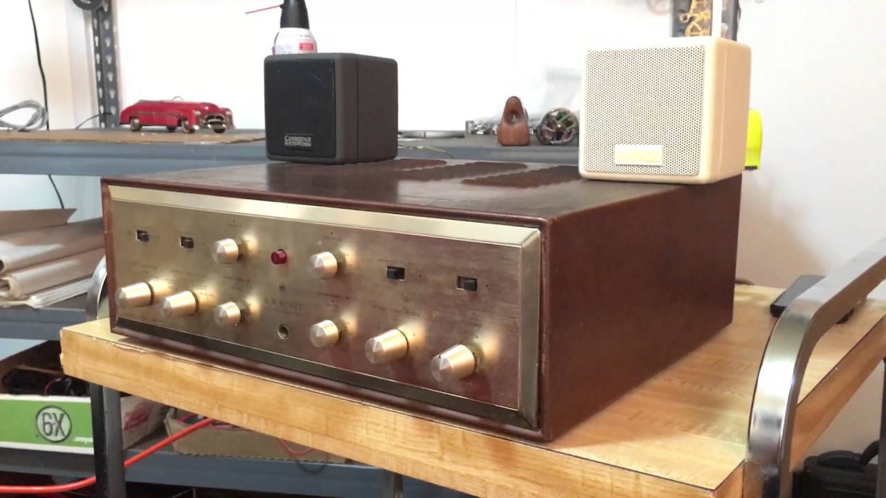 Vintage H.H. Scott Stereomaster Type 222C Review - YouTube