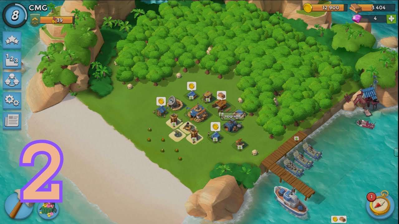Boom Beach Gameplay 2 - YouTube