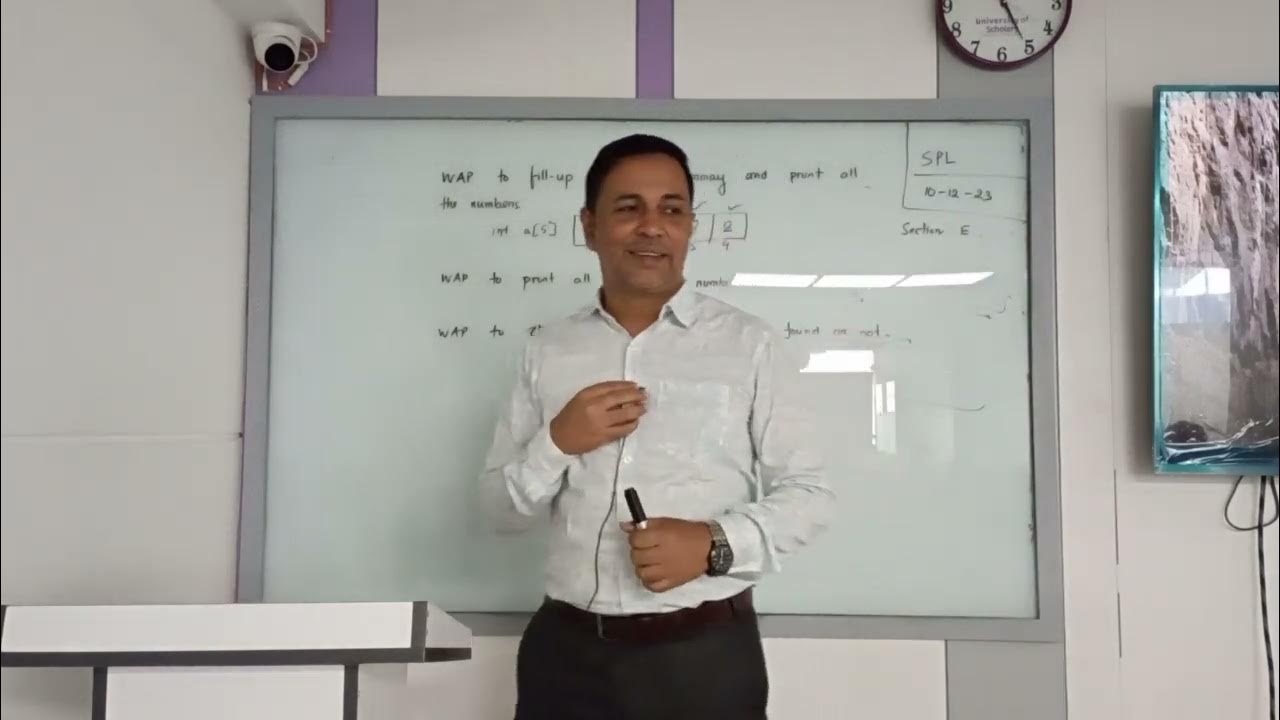 Structured Programming Language Lecture 8 | Online Class| CSE |Ahsan Arif | University of ...