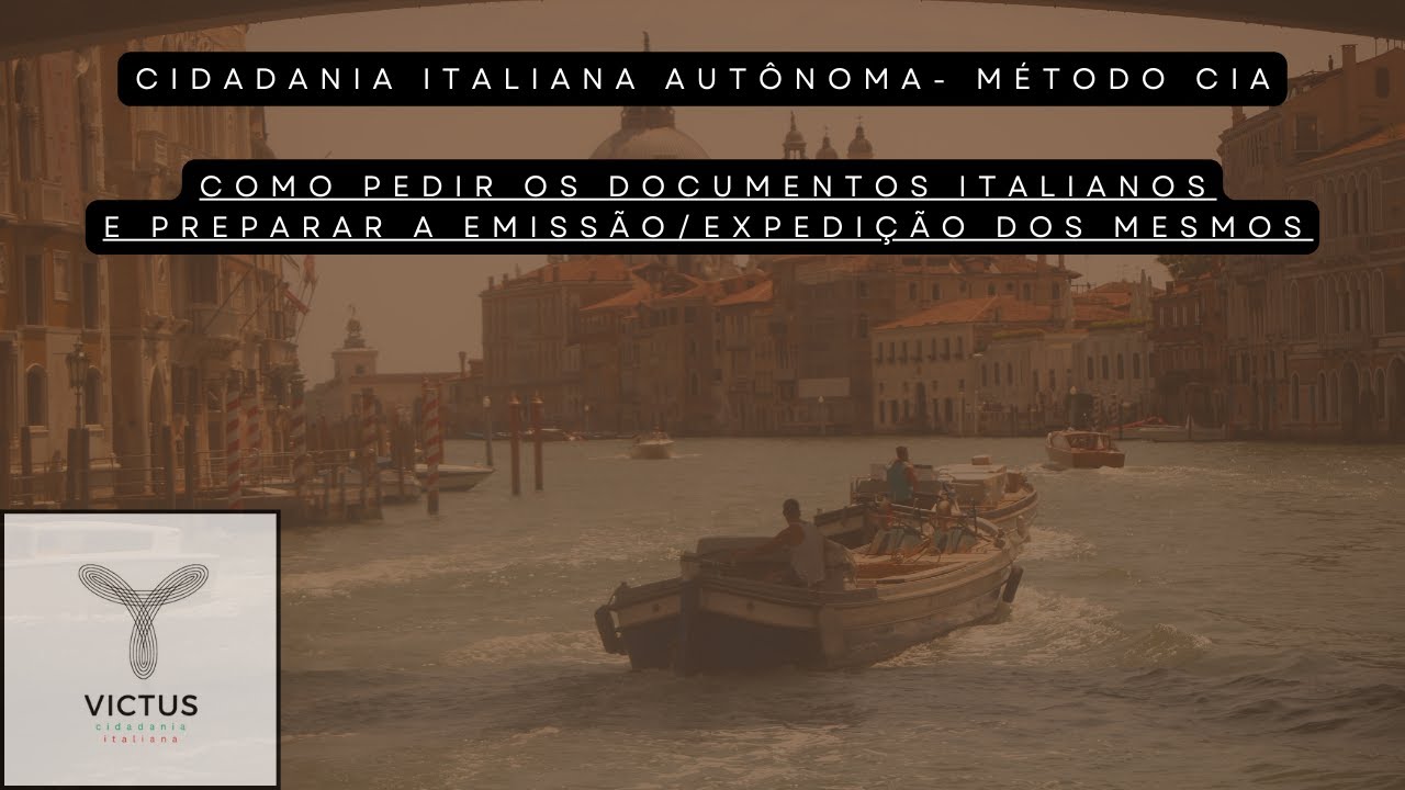 Como pedir e preparar os documentos italianos em autônomia total # ...