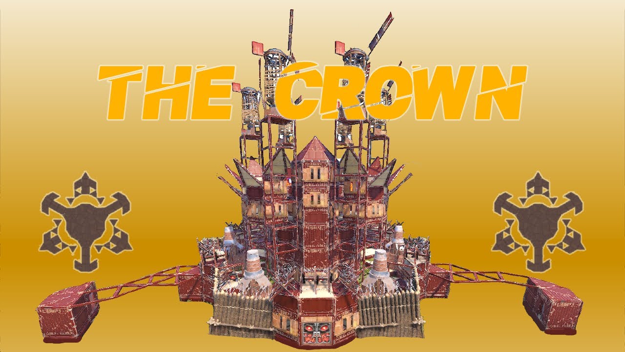 The Crown - Strong and Cozy 6 Man Base Design *Egg Footprint* - YouTube