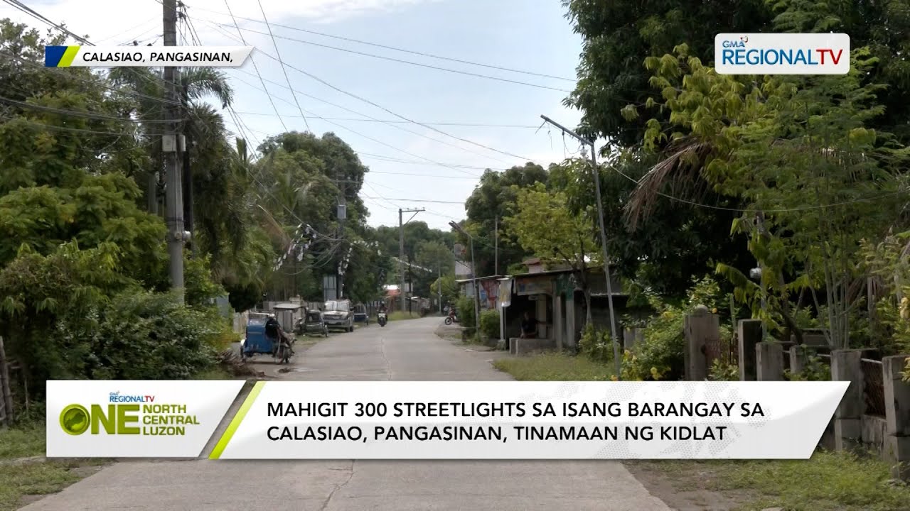 One North Central Luzon: Mahigit 300 streetlights sa isang barangay sa ...