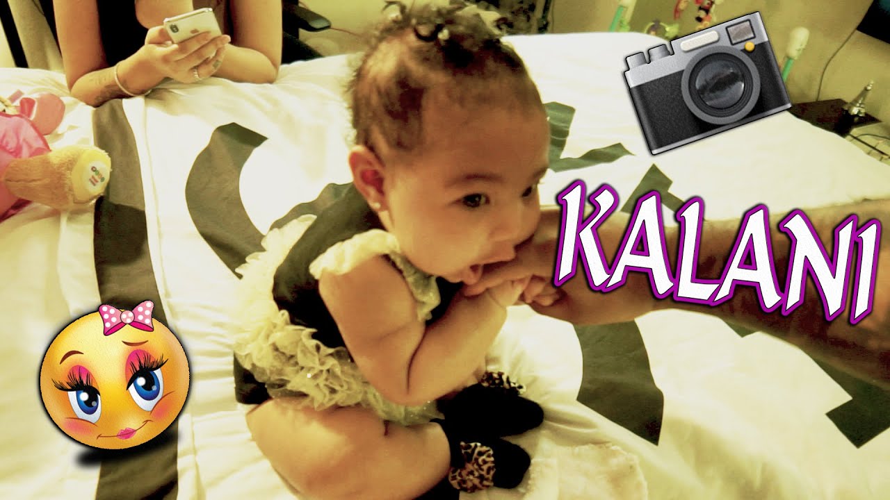 OUR 4 MONTH OLD PHOTOSHOOT Baby Kalani - YouTube