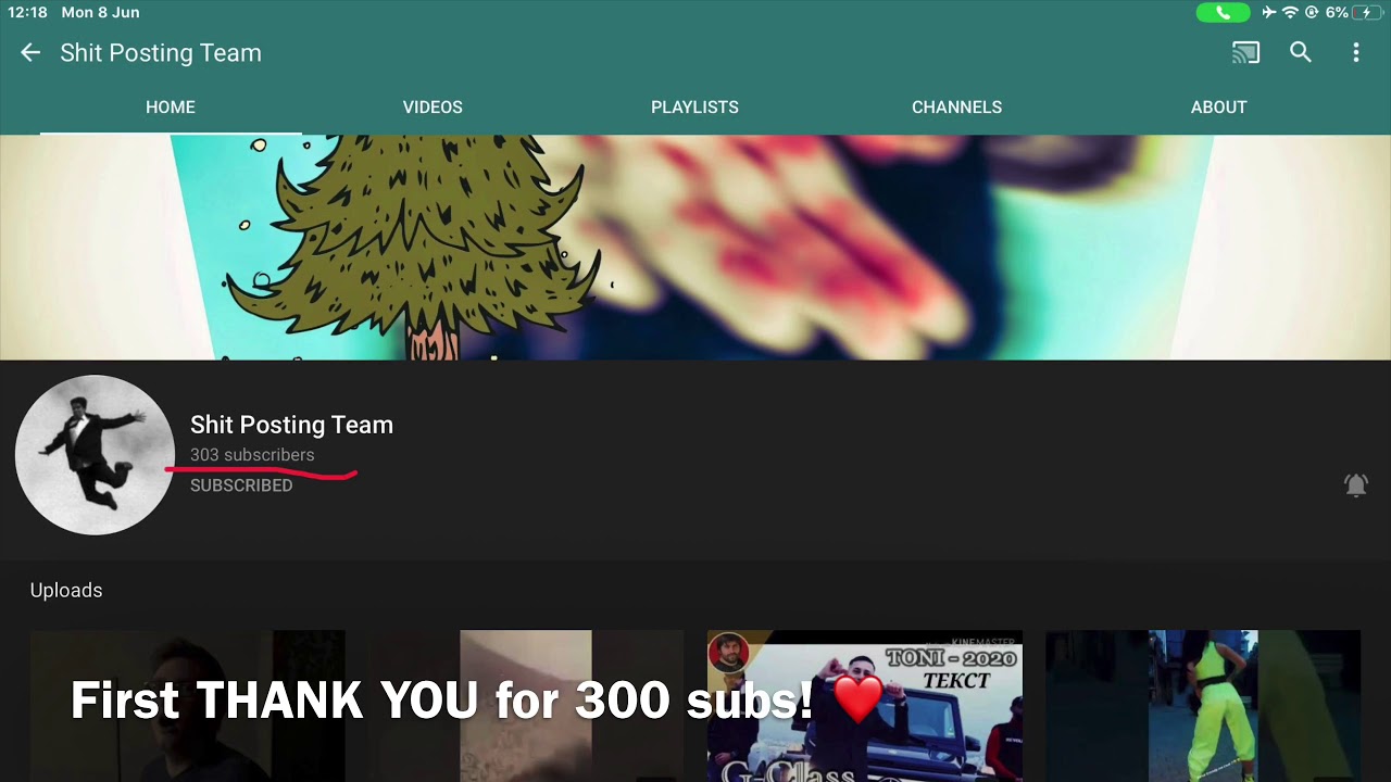 Thank you for 300 subscribers! ️ - YouTube