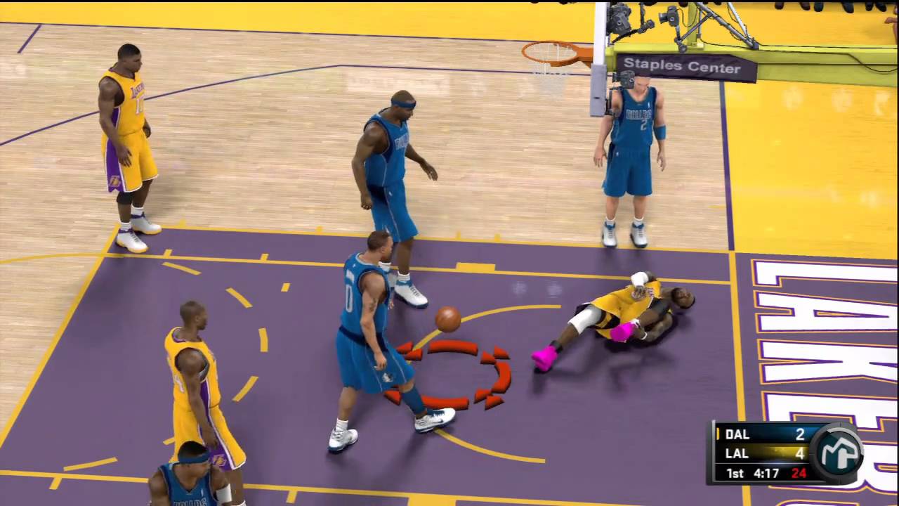 NBA 2K11 - My Player - Celebrations Turn Into Injuries? - YouTube