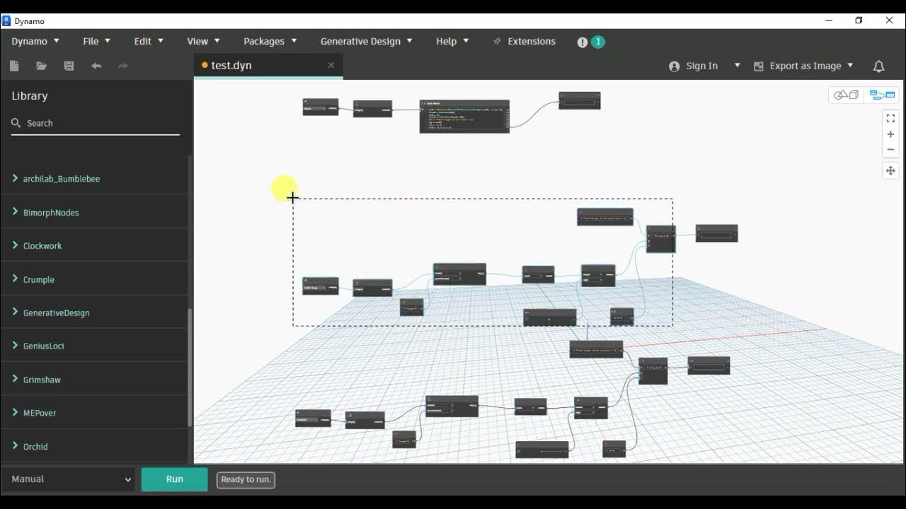 Node to code dynamo | Dynamo tutorial | Beginner to advance | - YouTube