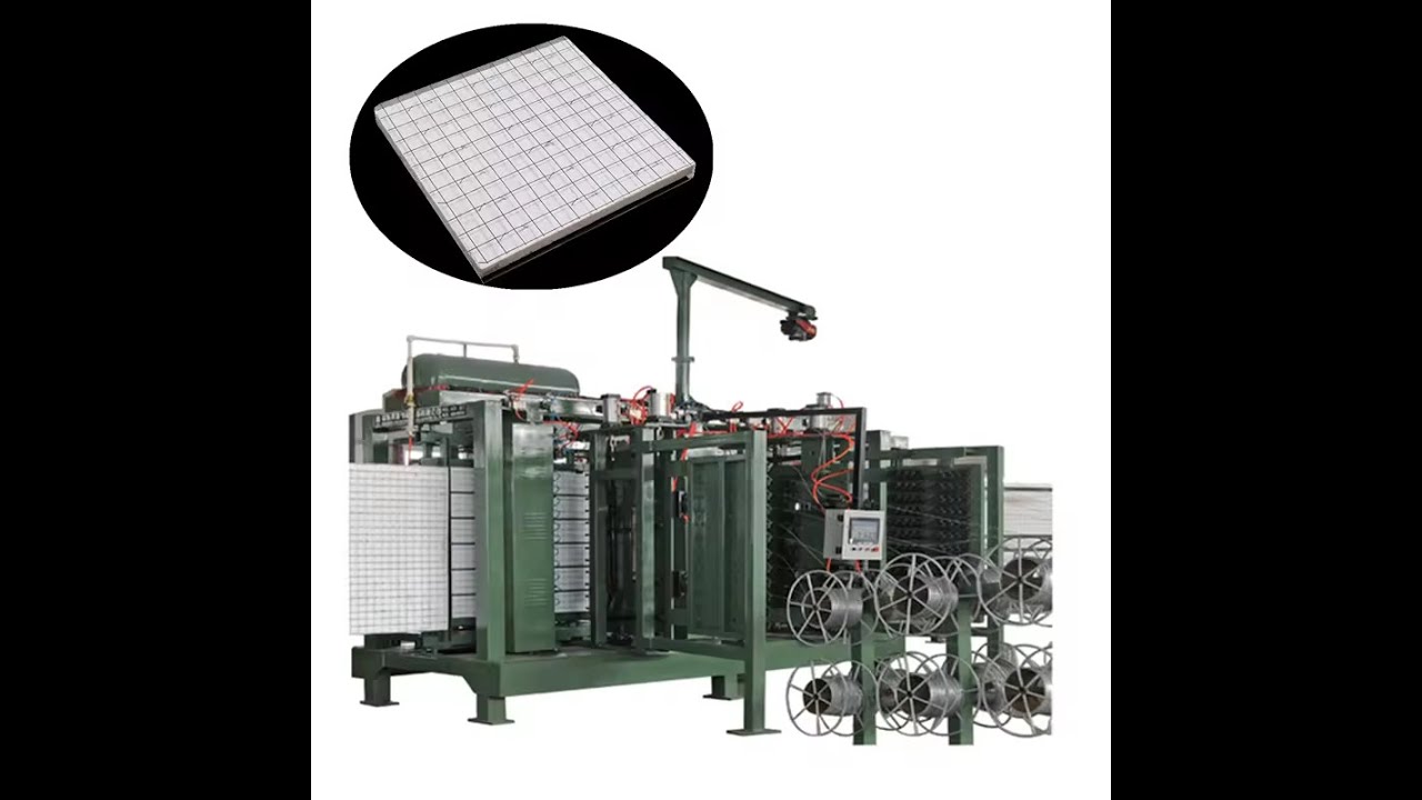 EPS wire panel machine 3D EPS steel wire foam panel making machine EPS ...