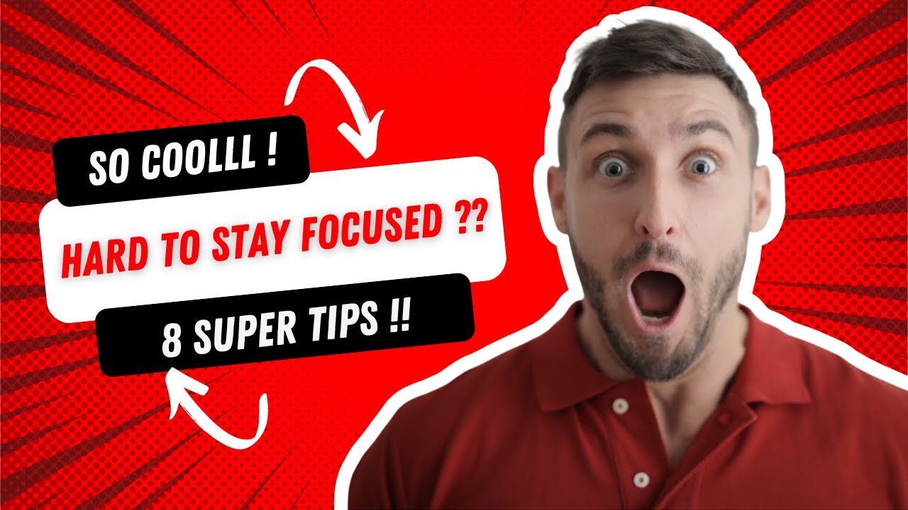 How to Stay Focused on work in a world full of Distractions | 8 useful ...