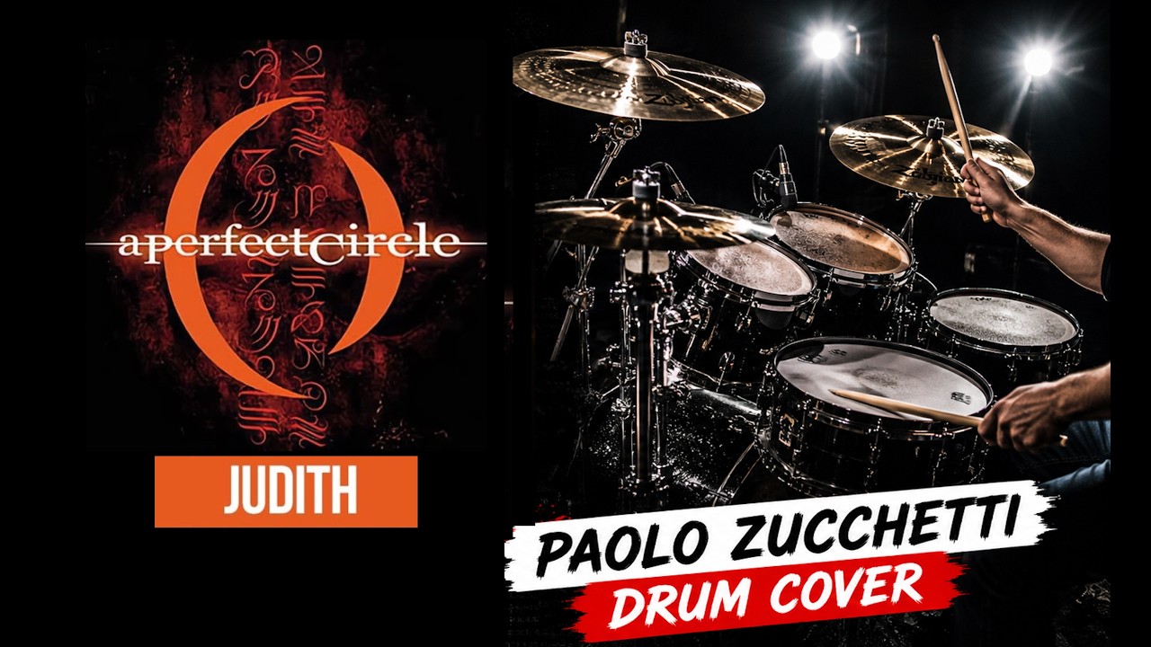 A Perfect Circle - Judith - Paolo Zucchetti Drum Cover - YouTube