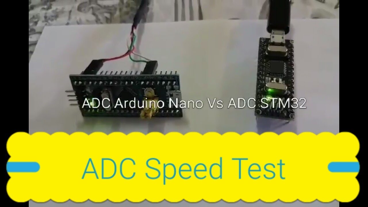 Adc Stm32f103c8 Vs Atmega328 Arduino Ide Speed Tests Scratch Time Analogic To Digital