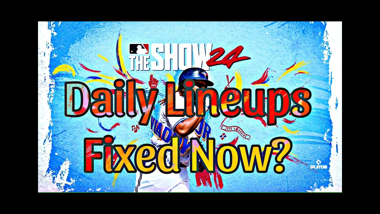 MLB the Show 24 Update! Is Daily Lineups Fixed? - YouTube