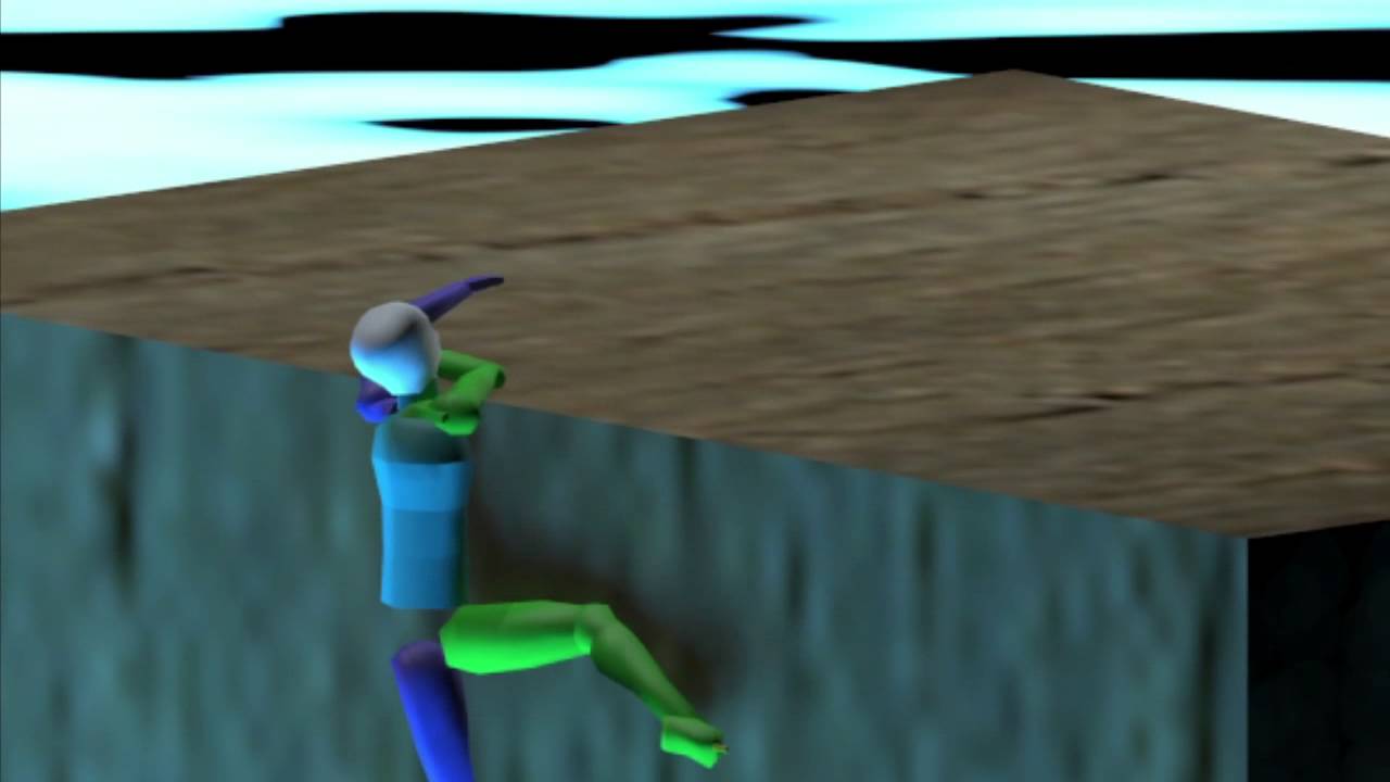 Climbing Up A Ledge - YouTube