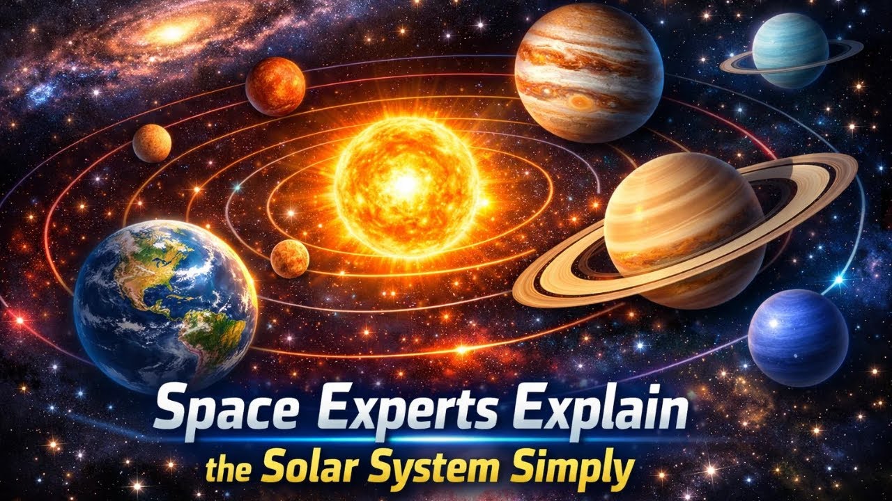 Space Experts Explain the Solar System Simply . - YouTube