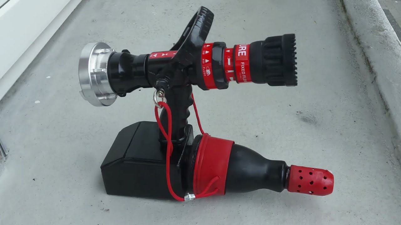 FDNY future tactical floating Nozzle P4 - YouTube