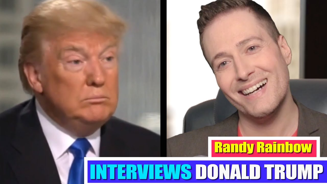 Randy Rainbow Interviews Donald Trump - YouTube
