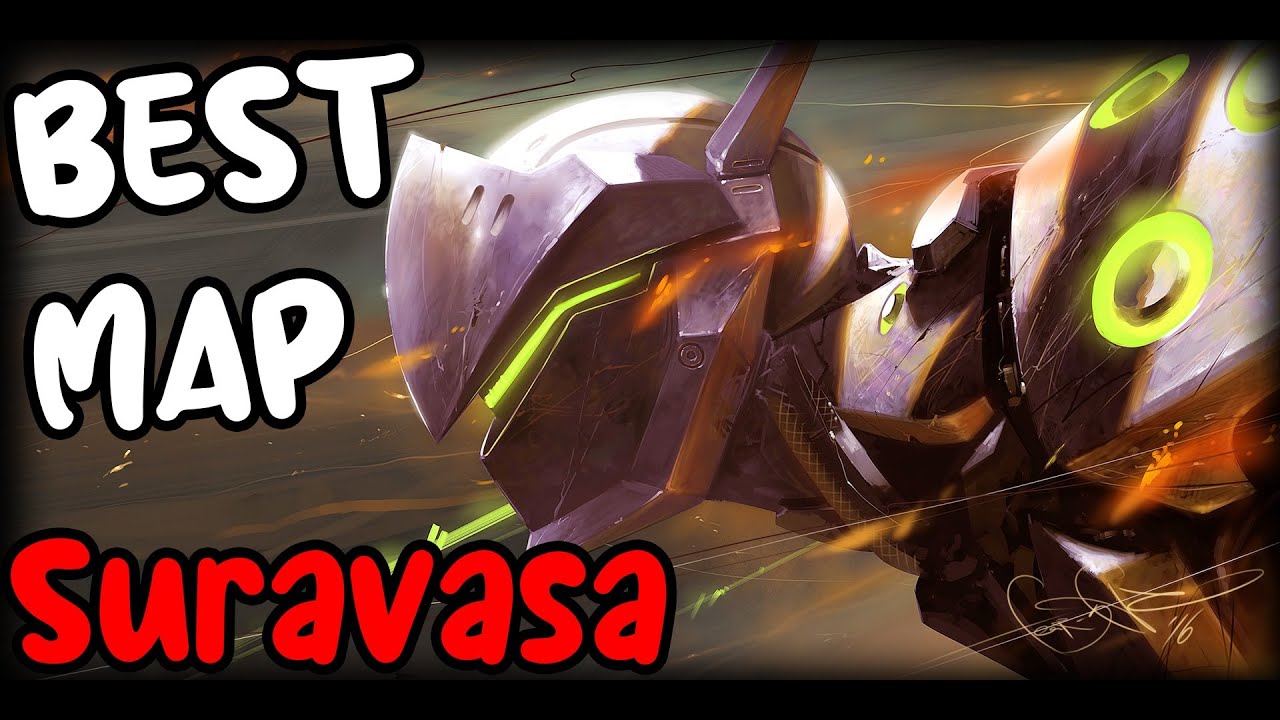 Why Suravasa Is The BEST MAP For Genji | GAMEPLAY - YouTube