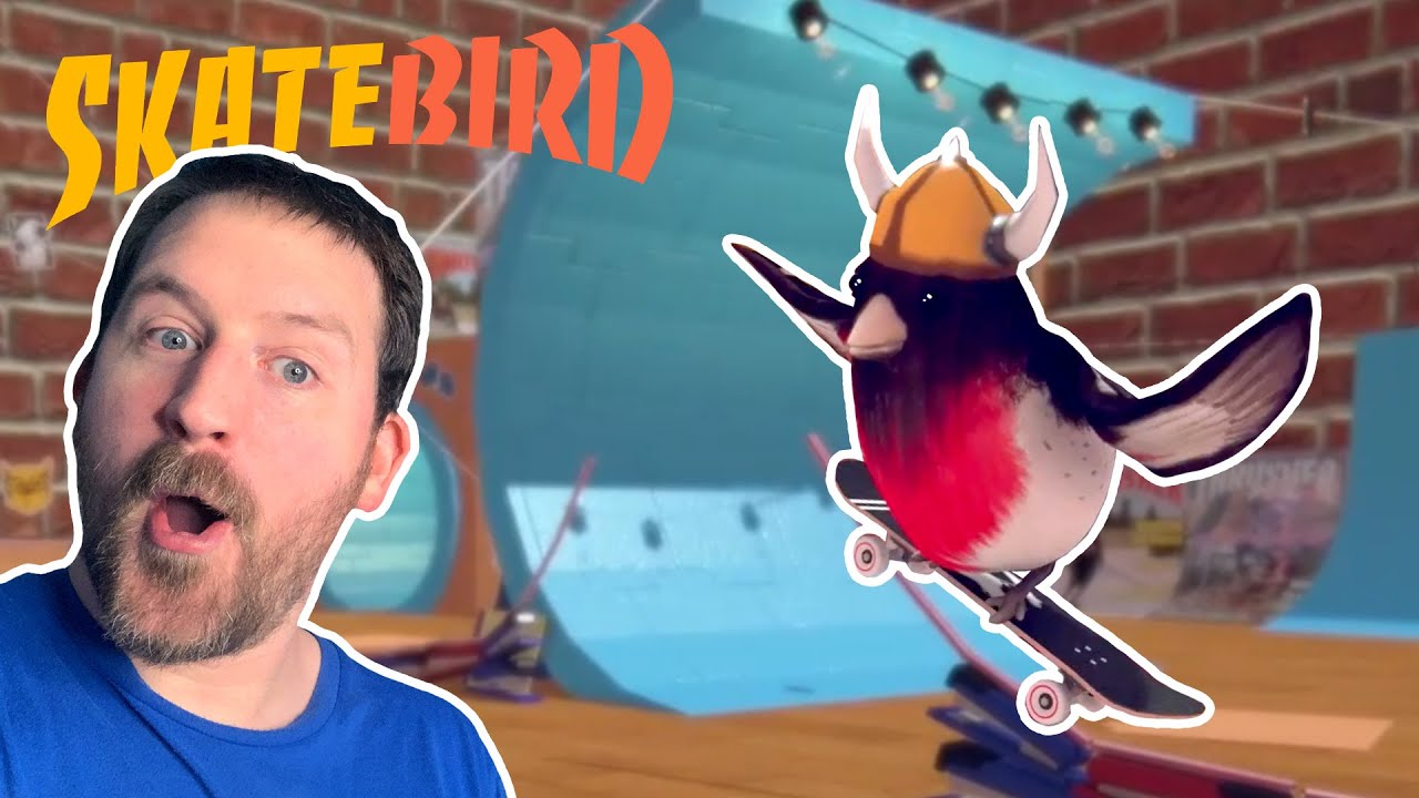 TONY HAWK WITH REAL BIRDS?! Skate Bird!!! - YouTube