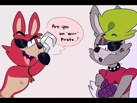 What Kind of Pirate is Roxanne wolf Fnaf security breach comic by muzzy ...