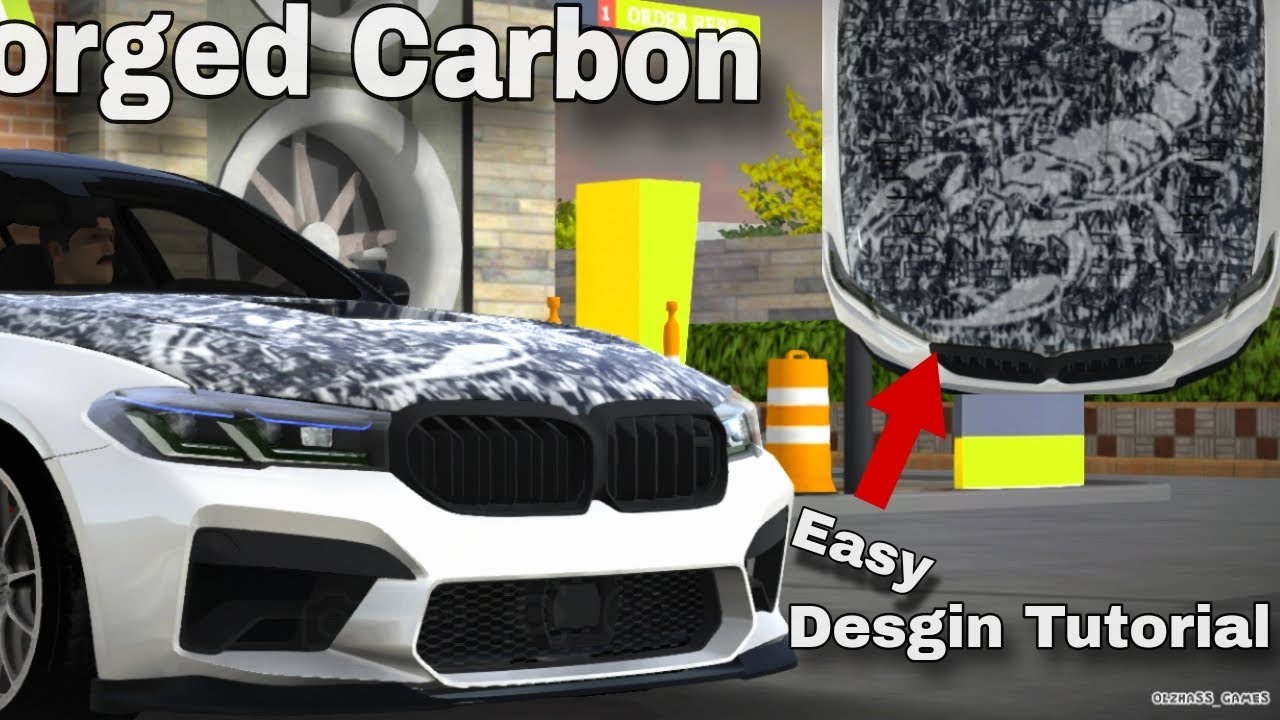 How to get make forged Carbon design Tutorial part 03 in car parking multiplayer | 2024 | Mr ...