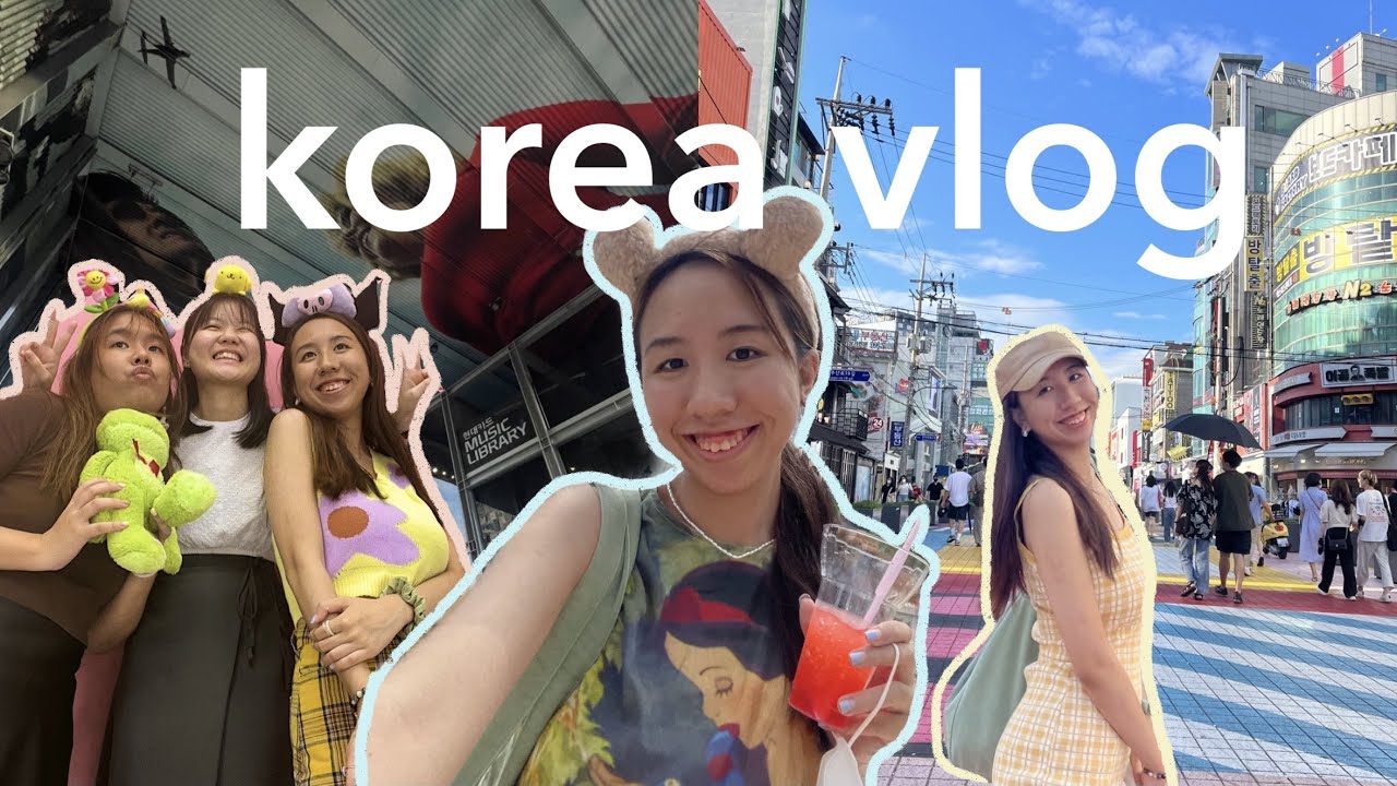 SOUTH KOREA TRAVEL DIARY vlog: seoul cafes, gangneung day trip, lotte ...