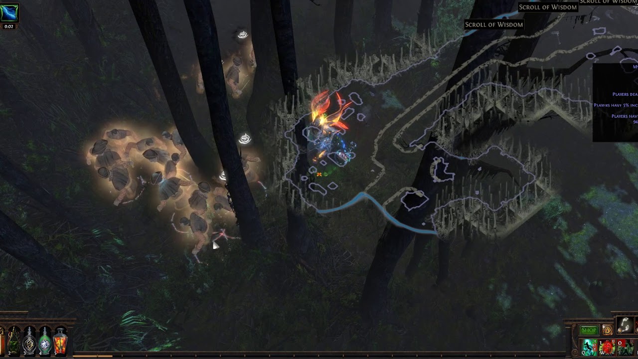 POE - Elemental Claw Inquisitor - Dark Forest Run - YouTube