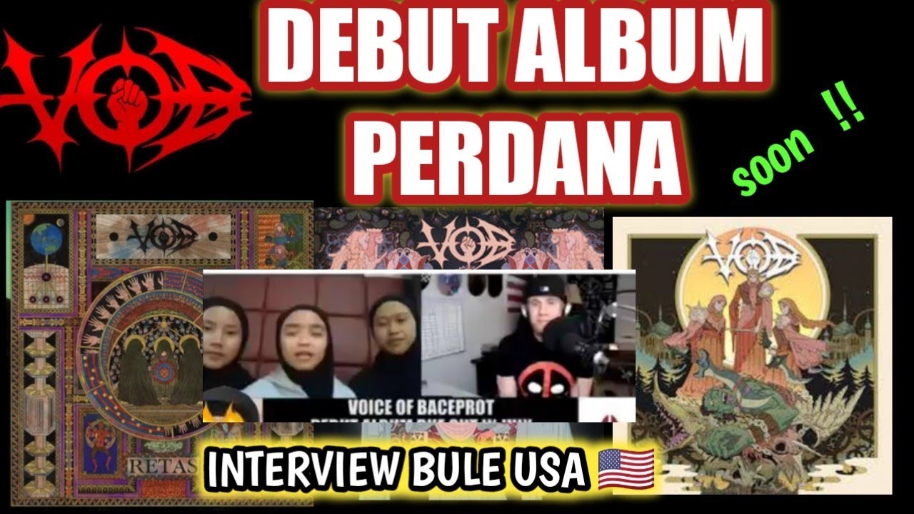 DEBUT ALBUM PERDANA VOB SEGERA RILIS|| INTERVIEW DEBUT ALBUM VOB SAMA ...