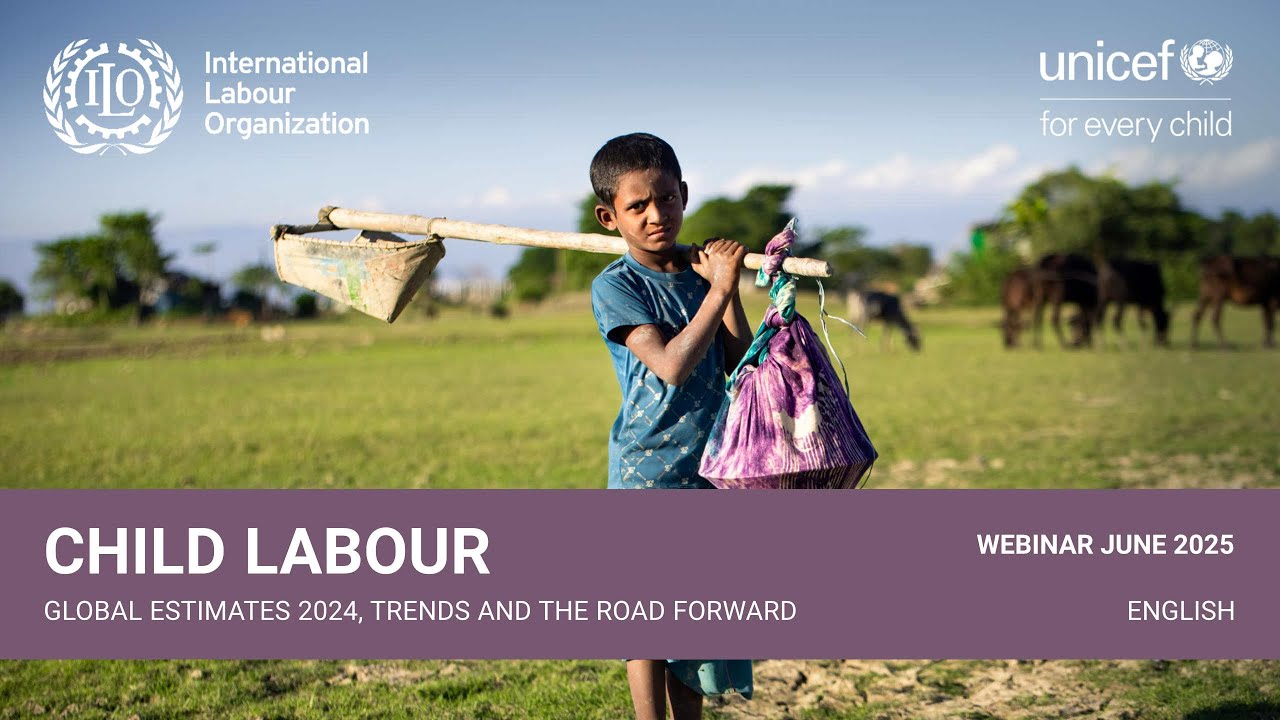 New UNICEF/ILO global and regional estimates on child labour - YouTube