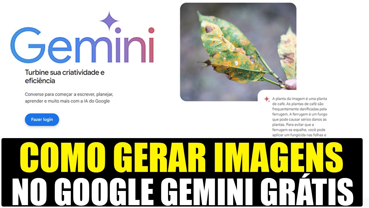 Como Criar Imagens com o Google Gemini em 2 Minutos - YouTube