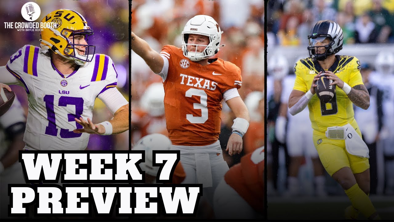 Week 7 CFB Preview + Picks | Best Week of CFB Ever?! - YouTube