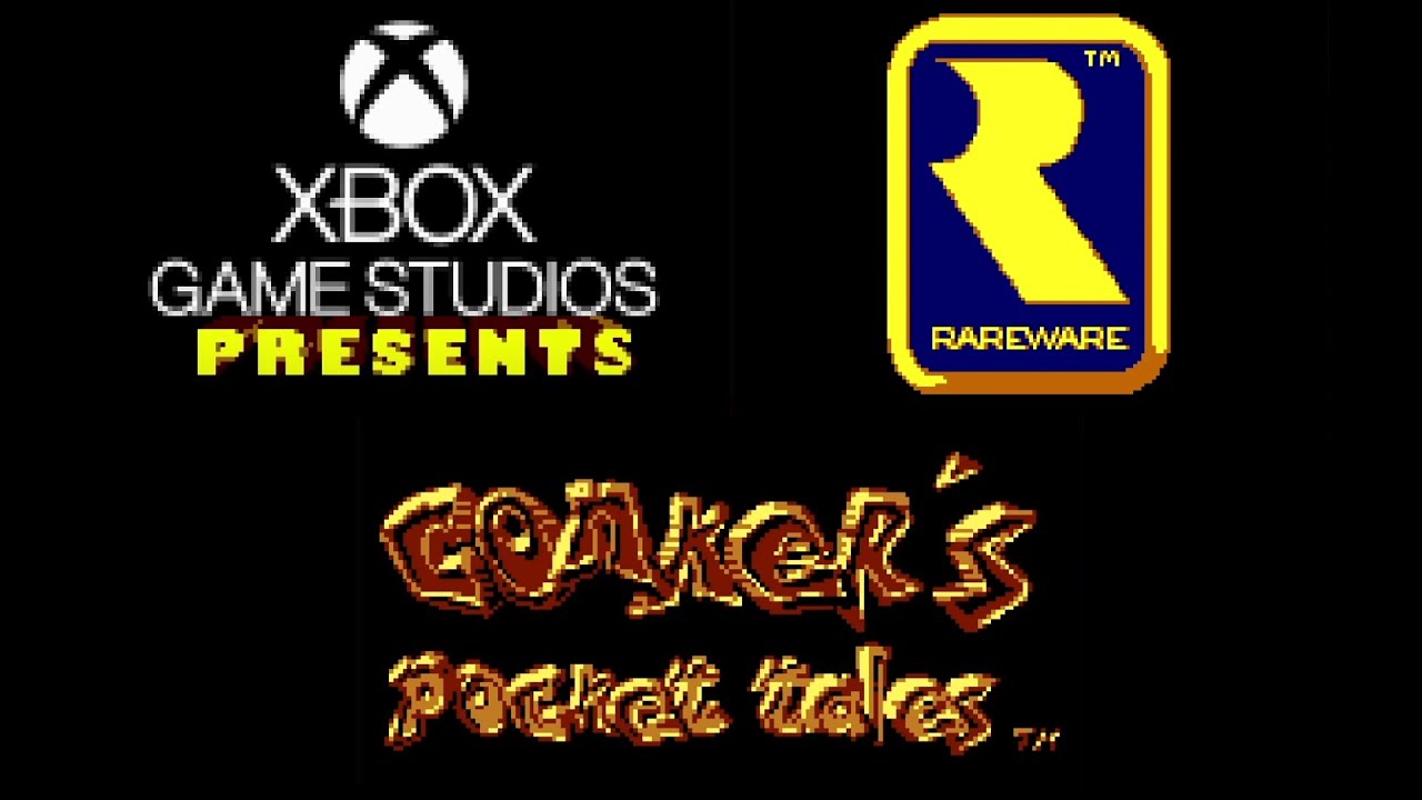 Xbox Game Studios/Rareware logos Conker's Pocket Tales (GB Version ...