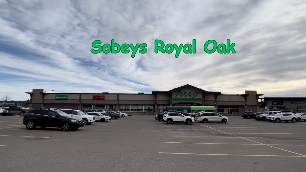 Sobeys Royal Oak Calgary | very clean grocery store - YouTube