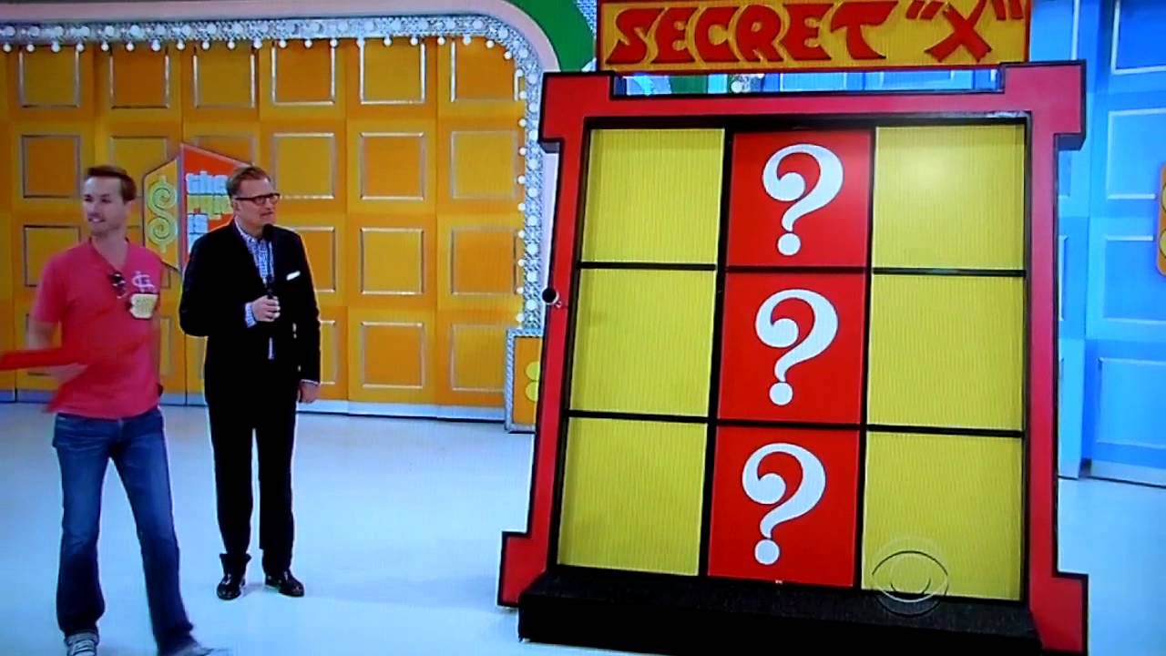 The Price is Right - Secret "X" - 1/17/2014 - YouTube