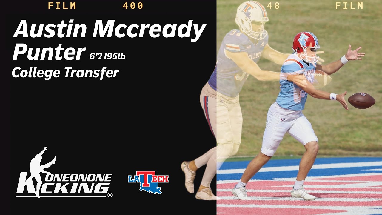 Austin McCready - Punter - College Transfer - YouTube
