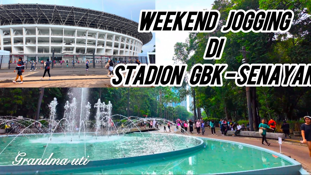 JOGGING DI GBK & HUTAN KOTA JAKARTA - YouTube