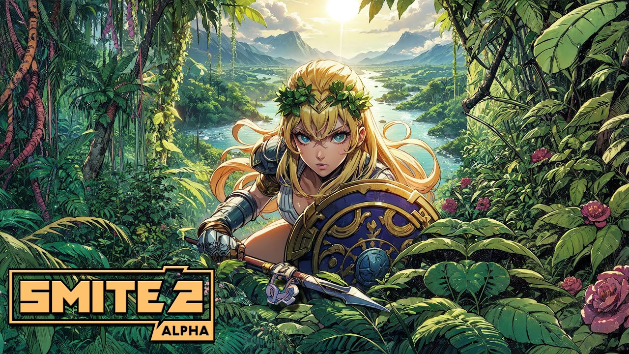 Smite 2 Alpha Athena Jungle - YouTube