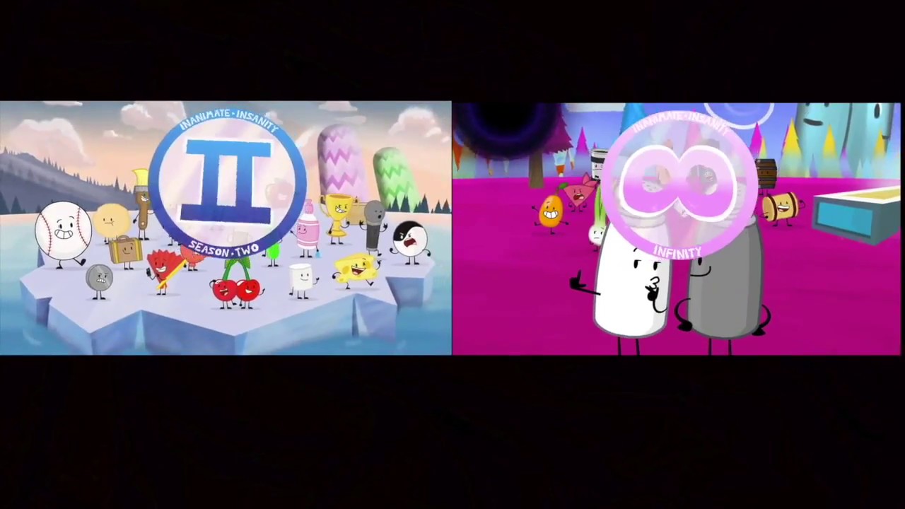 Inanimate Insanity 2 and Infinity Intros with The Ridonculous Race ...