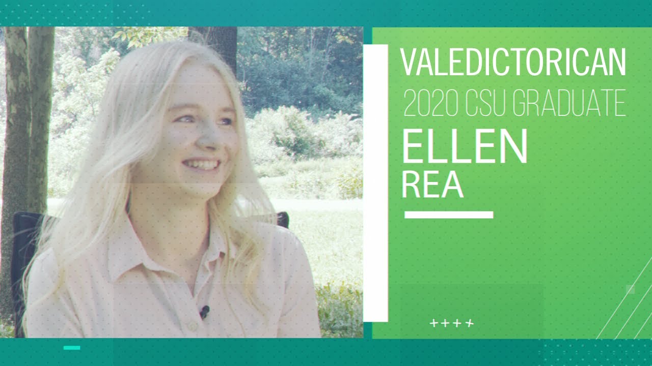 Ellen Rea, Cleveland State University Class of 2020 Valedictorian - YouTube