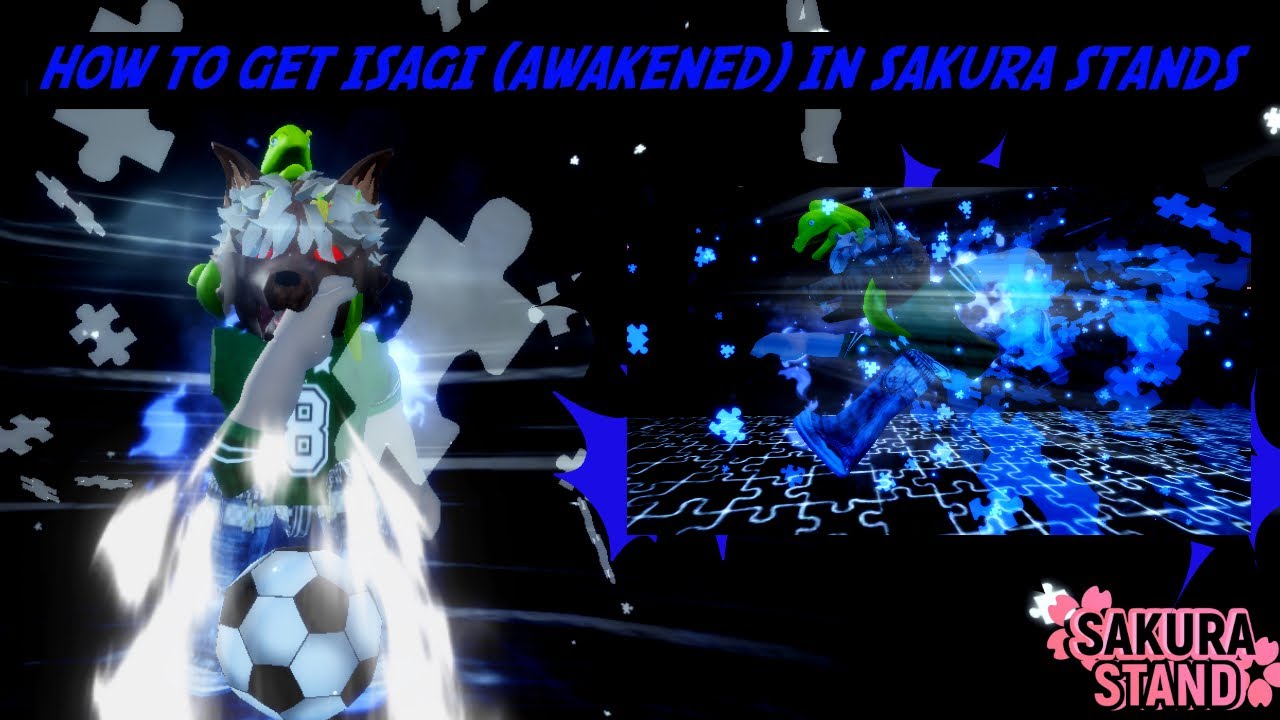 Obtaining awaken version of isagi- Roblox Sakura Stand - YouTube